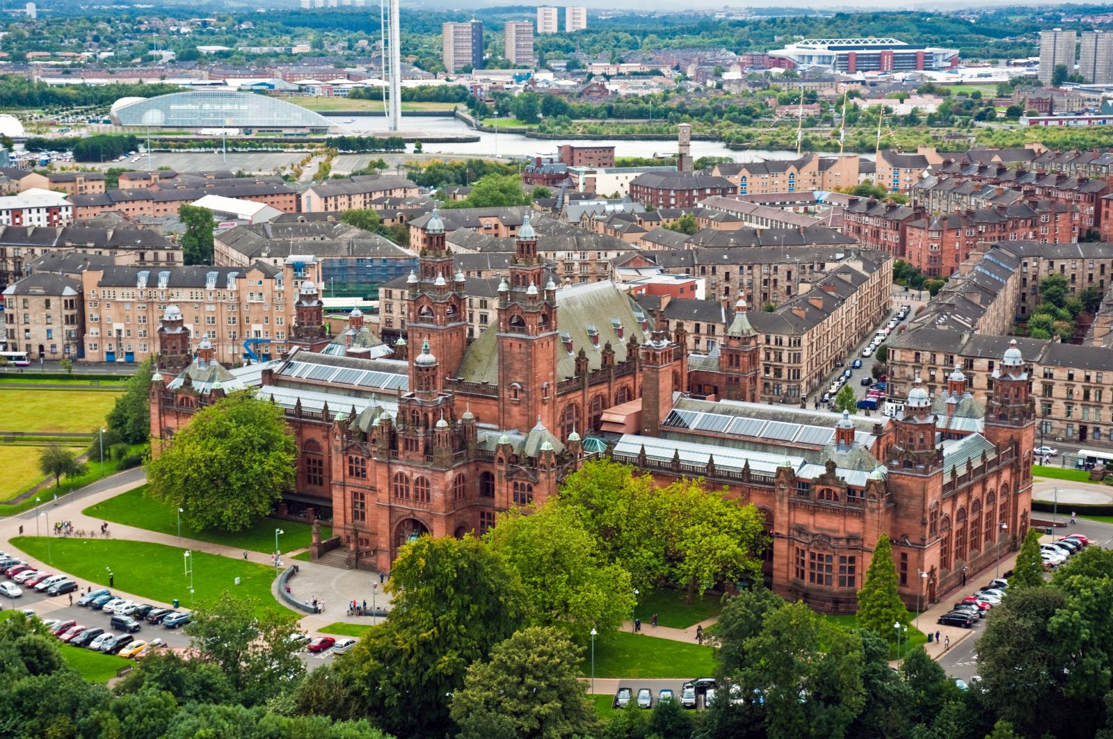 Kelvin Grove Glasgow Scotland Kelvingrove Art Gallery And Museum