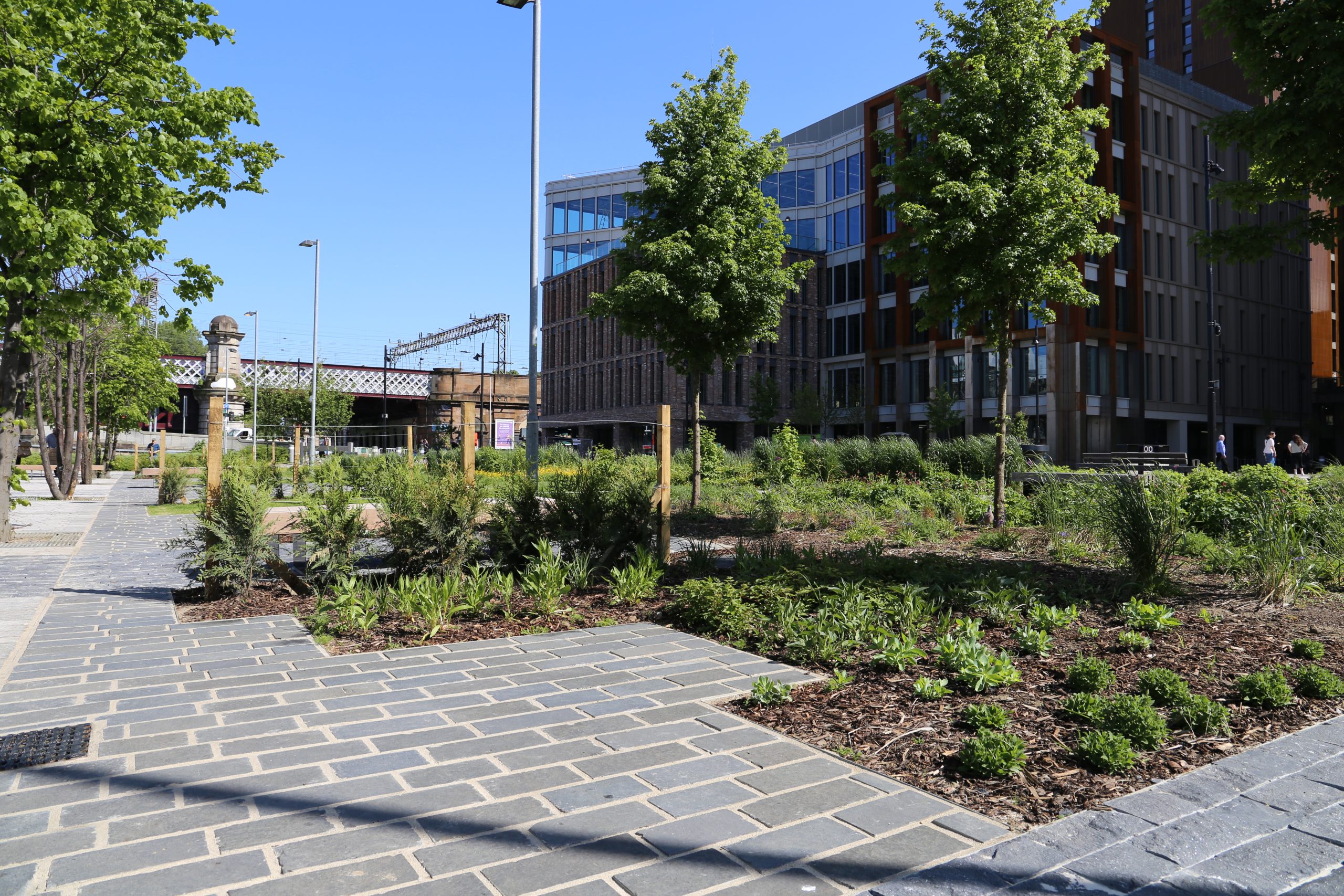 Tradeston Waterfront Promenade - Hirst Landscape Architects